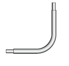 90 DEGREE LONG RADIUS HANDRAIL BEND – Magnus Group