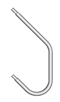 45 DEGREE HANDRAIL ANGLE CLOSURE – Magnus Group